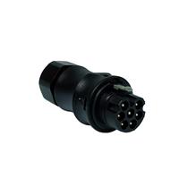 Conector Circular de Potência Macho 7 Vias para Cabo Wieland RST20I7S ...