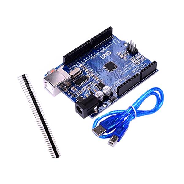 Placa Uno SMD R3 + Cabo USB para Arduino - Eletropeças Placa Uno SMD R3 + Cabo USB para Arduino - Eletropeças