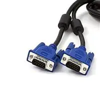 Cabo VGA + VGA com Filtro Preto 1,5M - Eletropeças