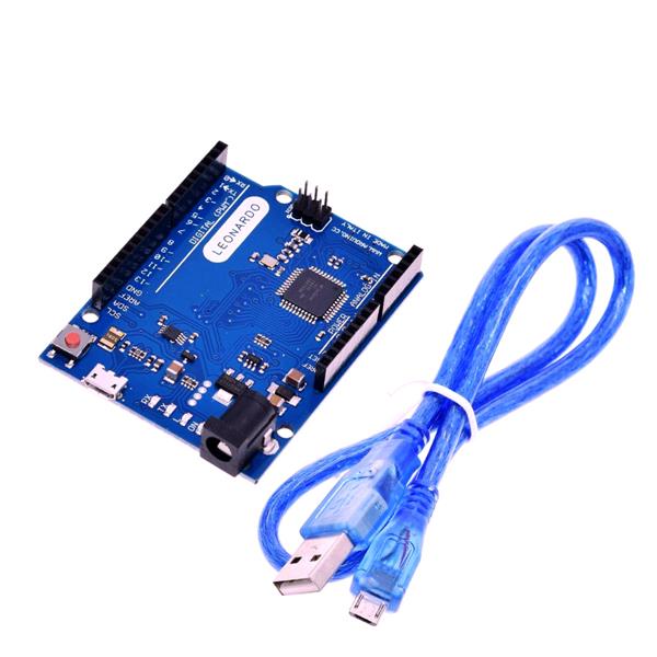 Placa Leonardo R3 + Cabo USB para Arduino - Eletropeças Placa Leonardo R3 + Cabo USB para Arduino - Eletropeças