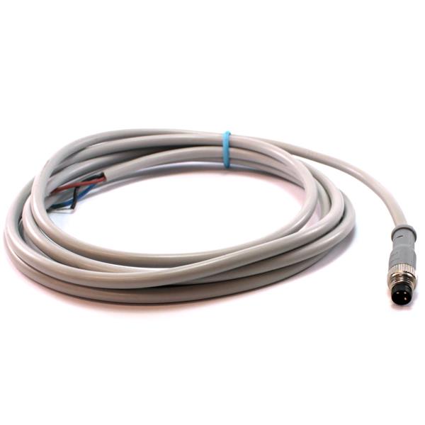 Cabo Conector para Sensor 180° 3 Pinos 2mts Tecnotron CT08M/3S-C02.A1 ...