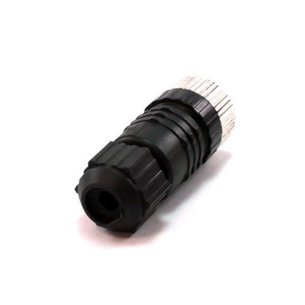 Conector para Sensor 180° 5 Pinos Tecnotron CDL12F/5S-0A - Eletropeças