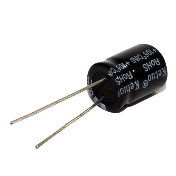 Capacitor Eletrolítico Radial 6,8MF x 400V - Eletropeças