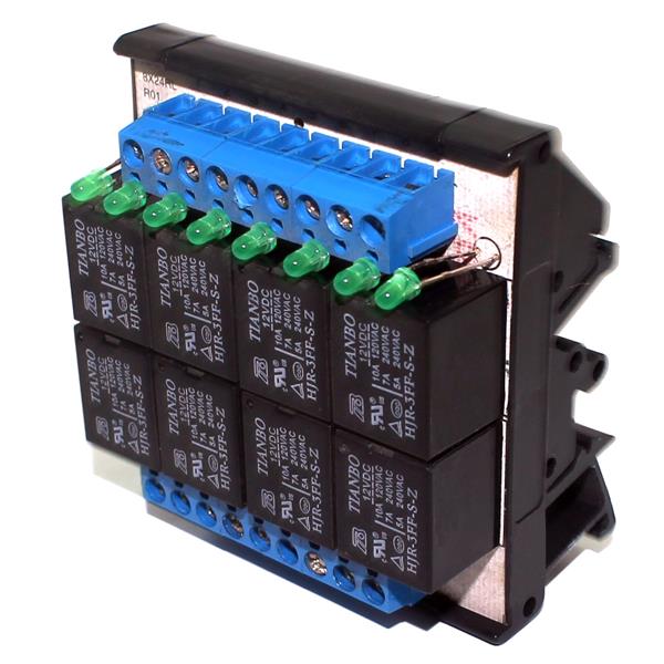 Interface a Relé Alfatronic AFT-8X12-R01 RLN - Eletropeças