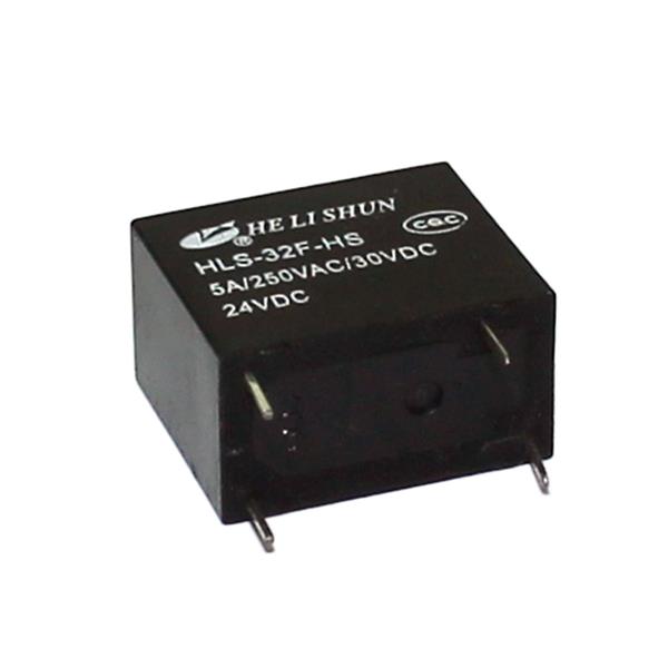 Relé Miniatura Helishun HLS-32F-HS-DC24V - Eletropeças