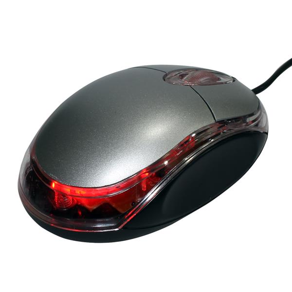 Mini Mouse Óptico USB com fio LU-2CF - Eletropeças