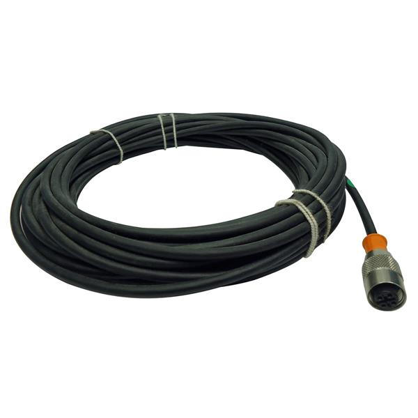 Cabo Conector para Sensor 180° 4 Pinos 10mts IFM E10908 - Eletropeças