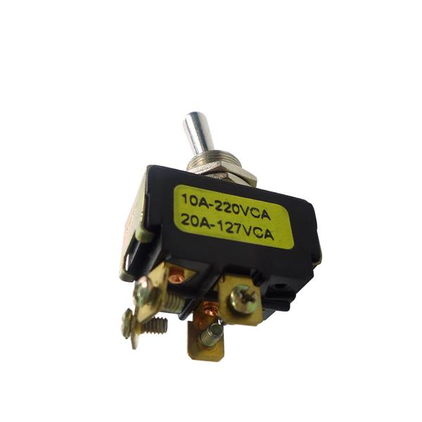 Interruptor Bipolar 20A/127V 10A/220V DC-103/10 - Eletropeças