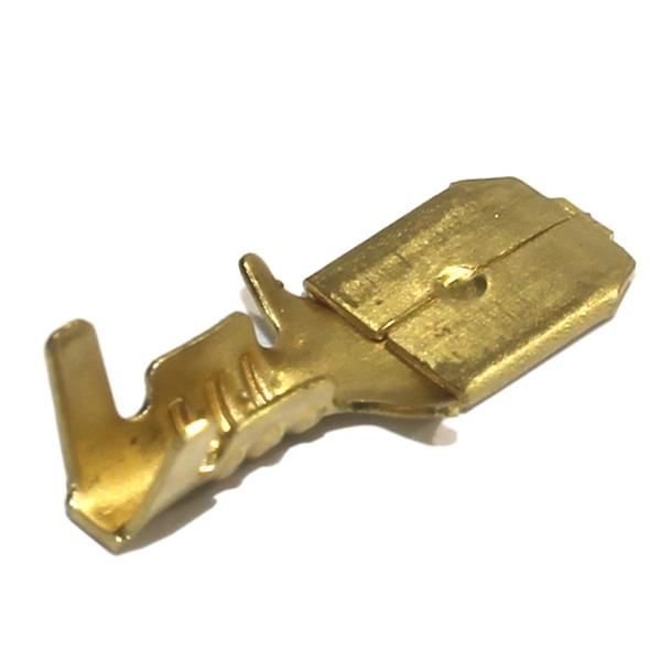 Terminal Faston Macho 6,3mm 00-0010LT - Eletropeças