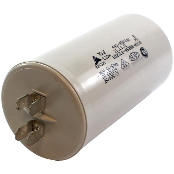 Capacitor Partida de Motor 35MF x 380V/440V - Eletropeças