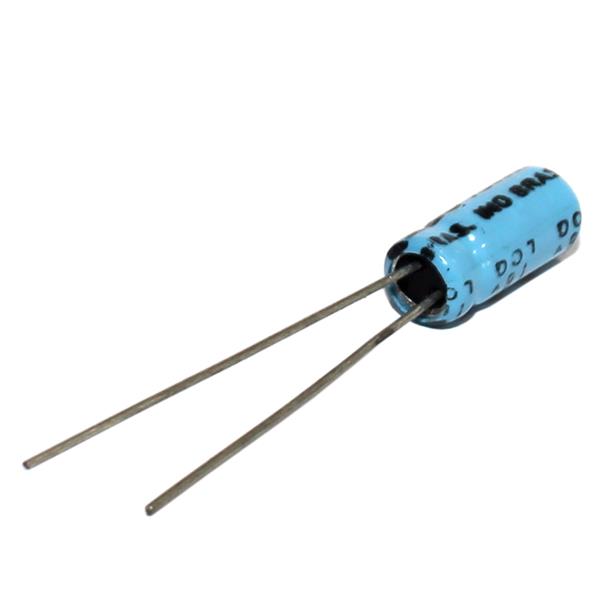 Capacitor Eletrolítico Radial 22MF x 16V - Eletropeças