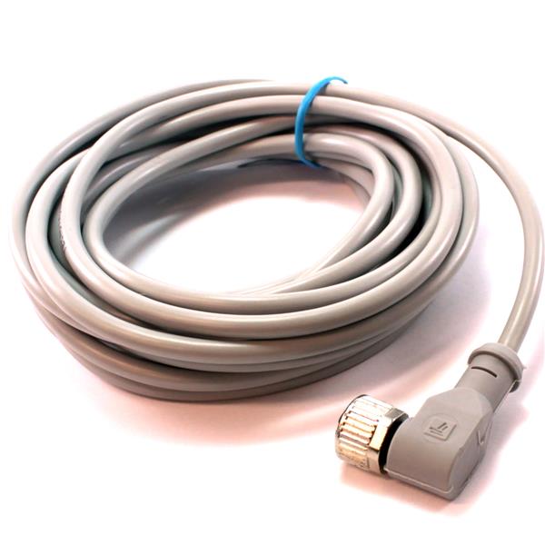 Cabo Conector para Sensor 90° 4 Pinos 5mts Tecnotron CT12F/4S-C05.C1 ...
