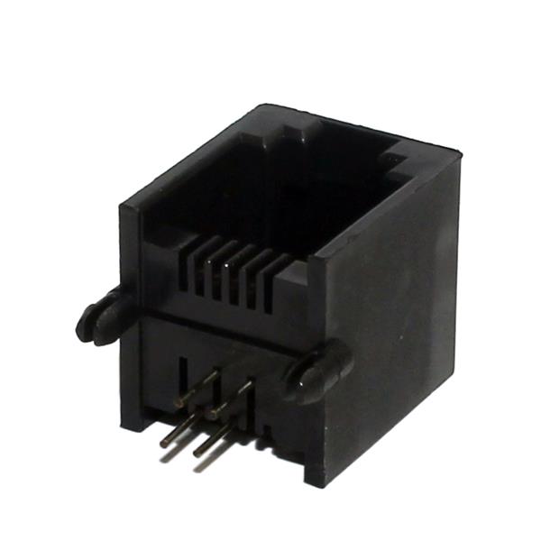 Conector Modular RJ11 Fêmea para PCI 6P4C - Eletropeças