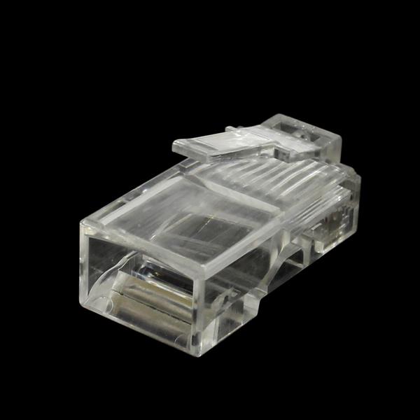 Conector 8X8 RJ45 Macho - Eletropeças